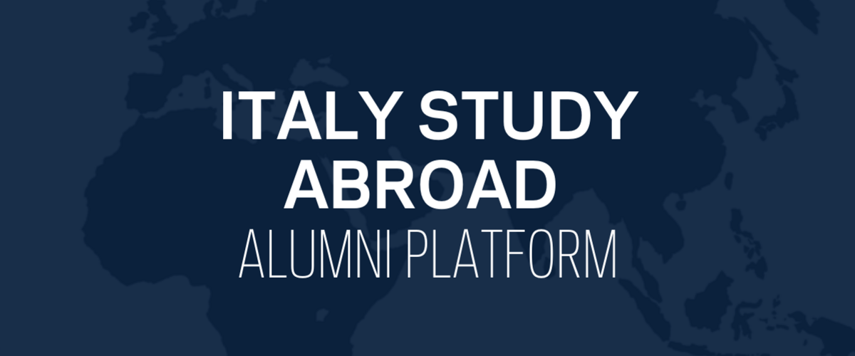 Italy Study Abroad Alumni Platform | Outreach & Engagement | Notre Dame ...